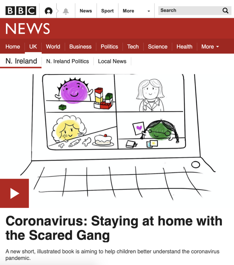 The BBC Learn about the Scared Gang Stay at Home! | Juniper Tree Therapy